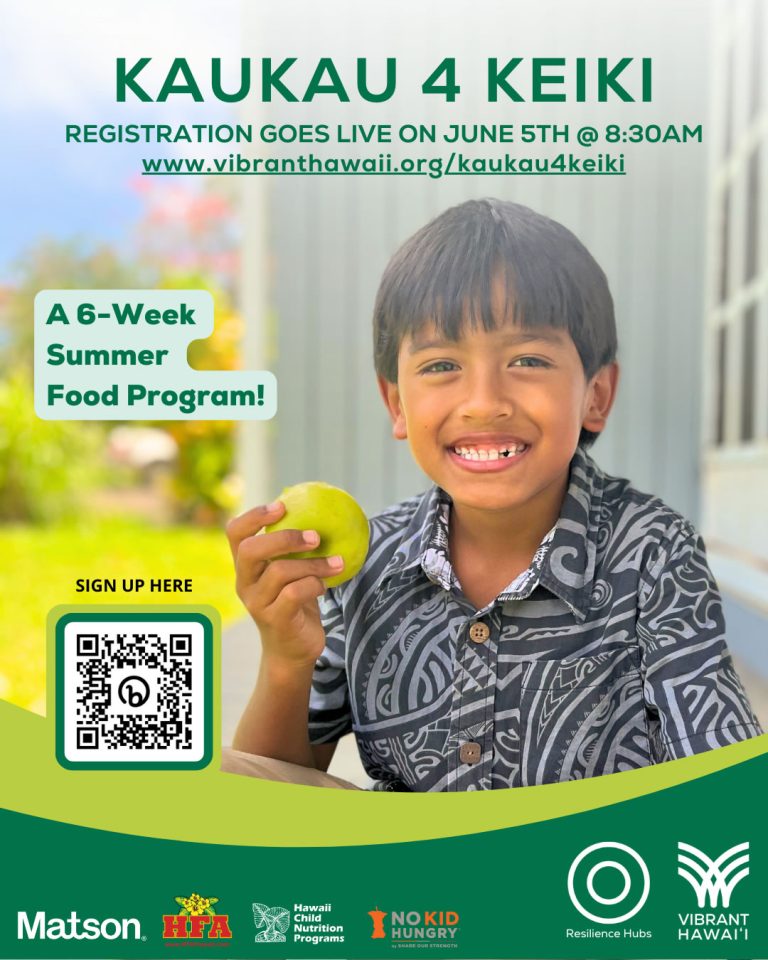 Kaukau 4 Keiki at the YMCA – Island of Hawaii YMCA