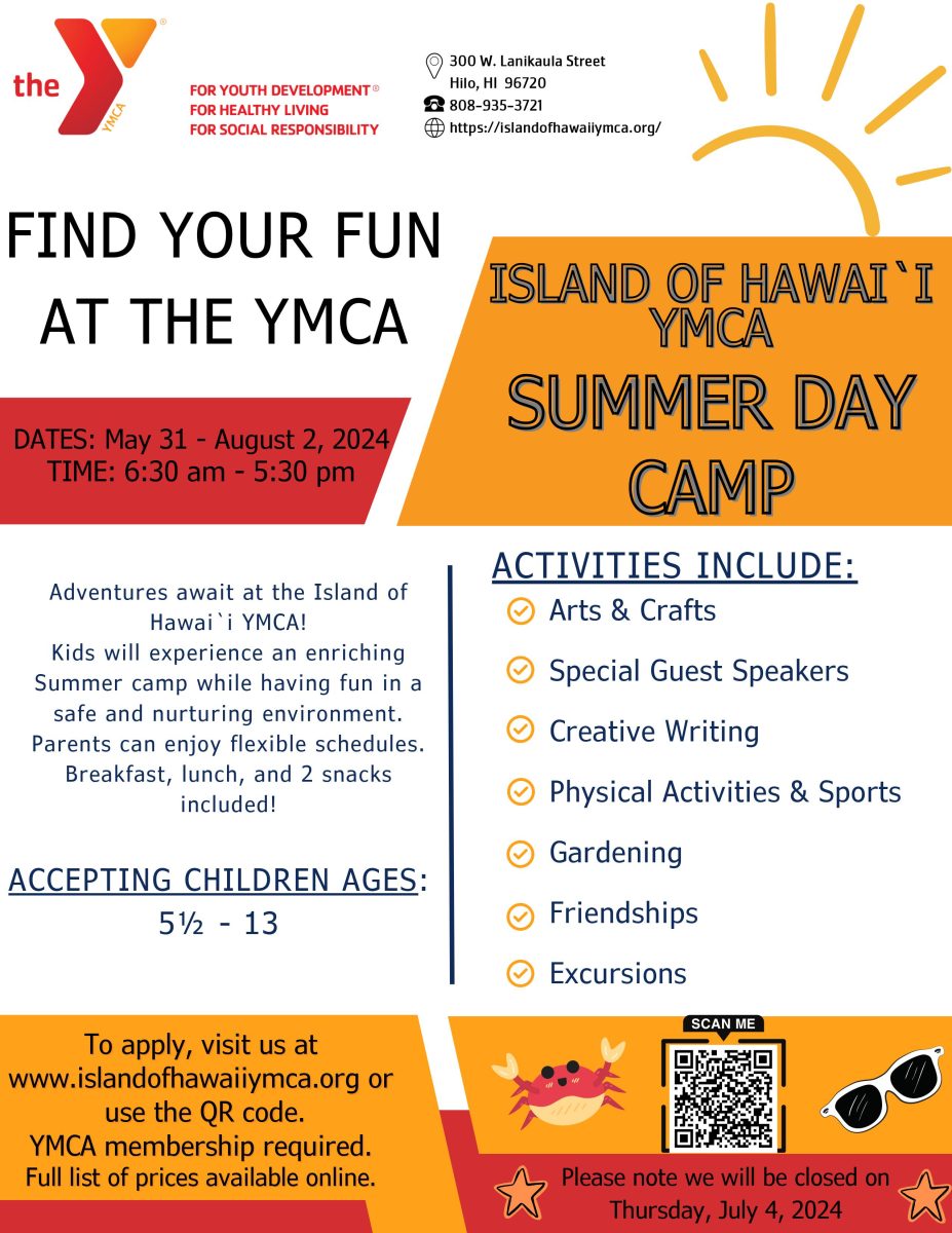 Youth Development - Day Camp - Island of Hawaii YMCA