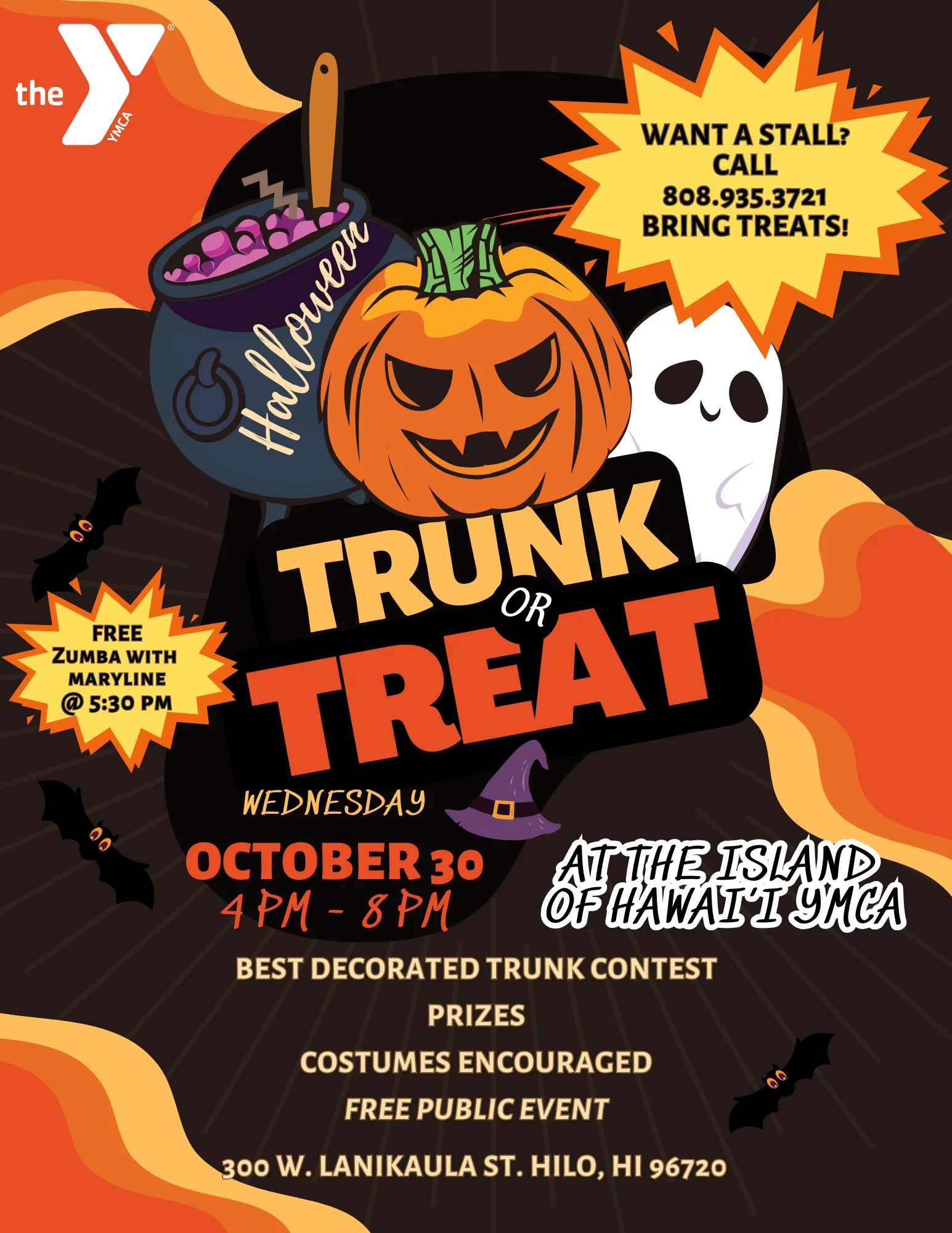 Trunk or Treat at the YMCA - Island of Hawaii YMCA