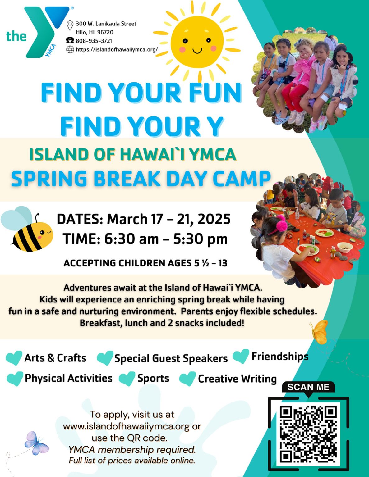 Youth Development – Day Camp – Island of Hawaii YMCA