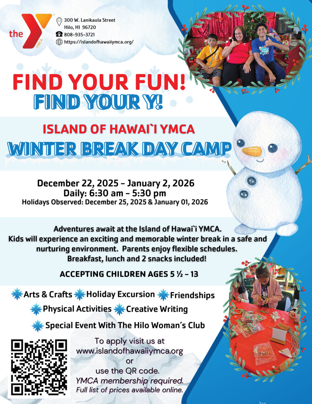 Island of Hawaii YMCA – Serving the Big Island Community